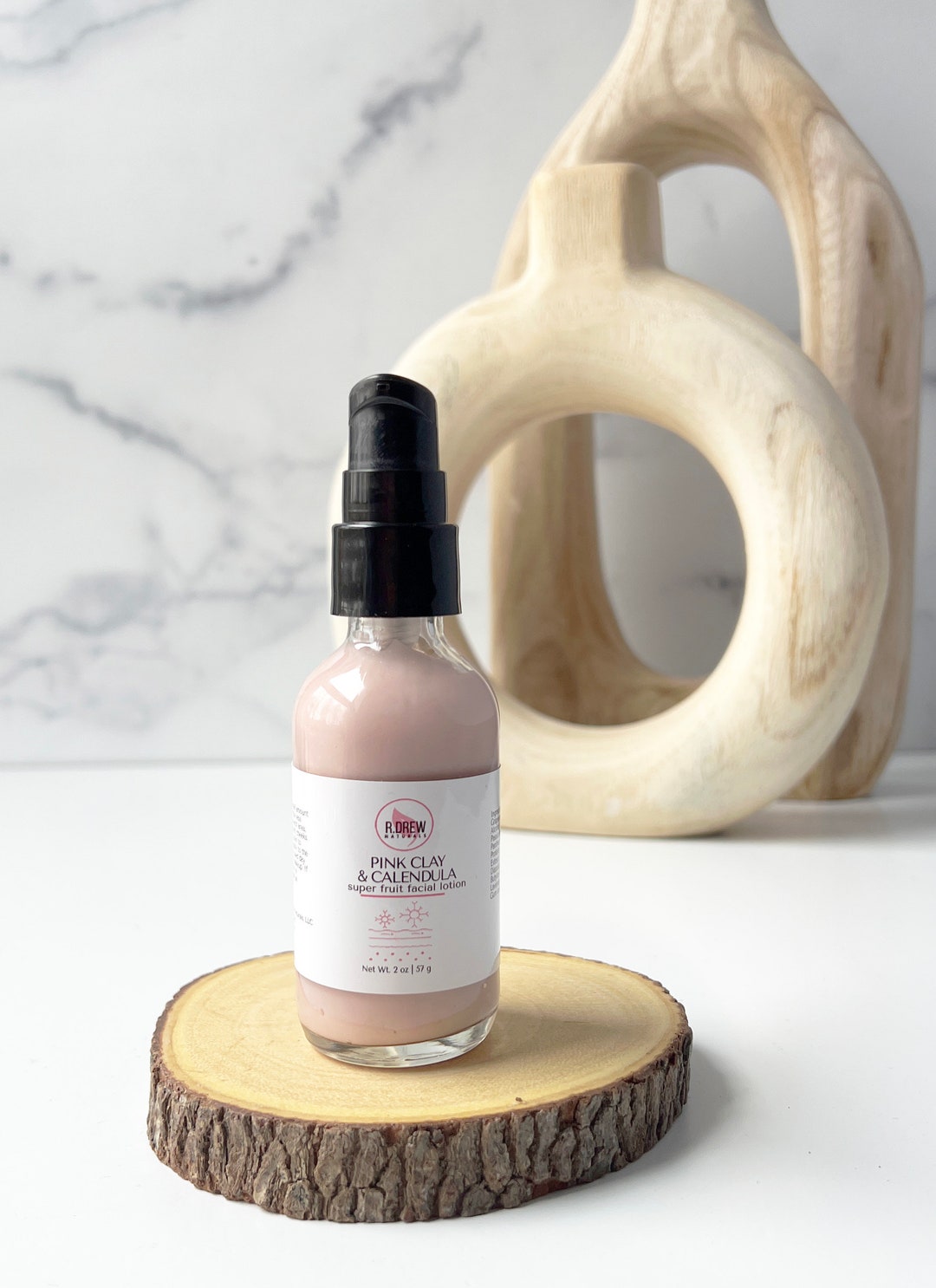 Pink Clay Calendula Light Facial Lotion, daily Fruits With Panthenol ...