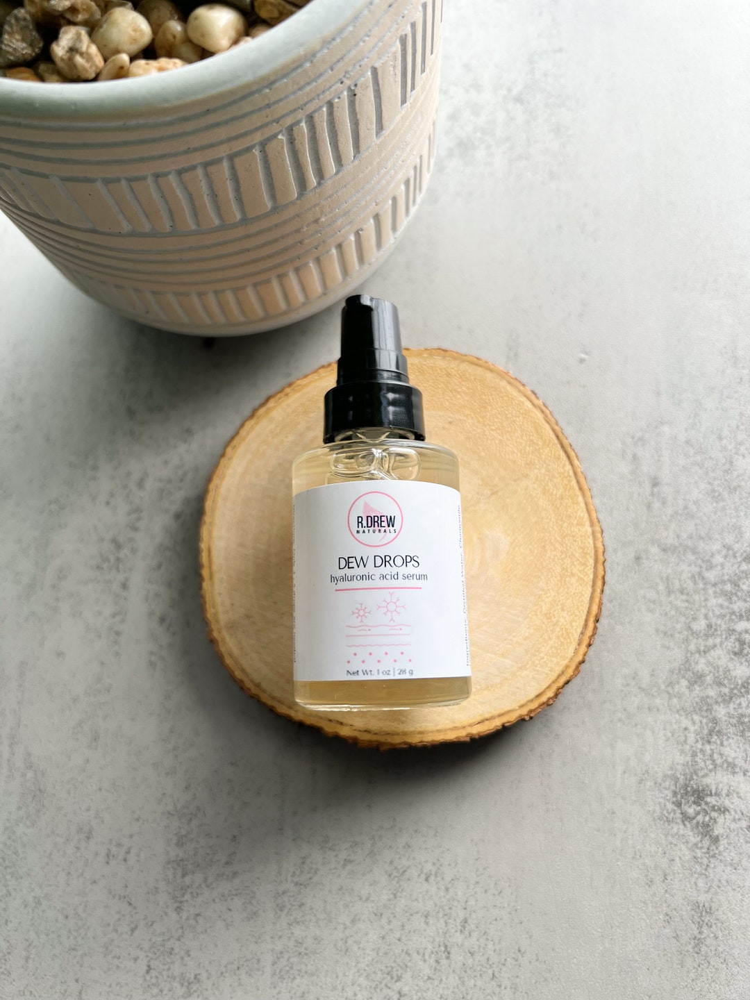 Dew Drops, Hyaluronic Acid Serum, Wrinkle Defense, Intense Hydration ...