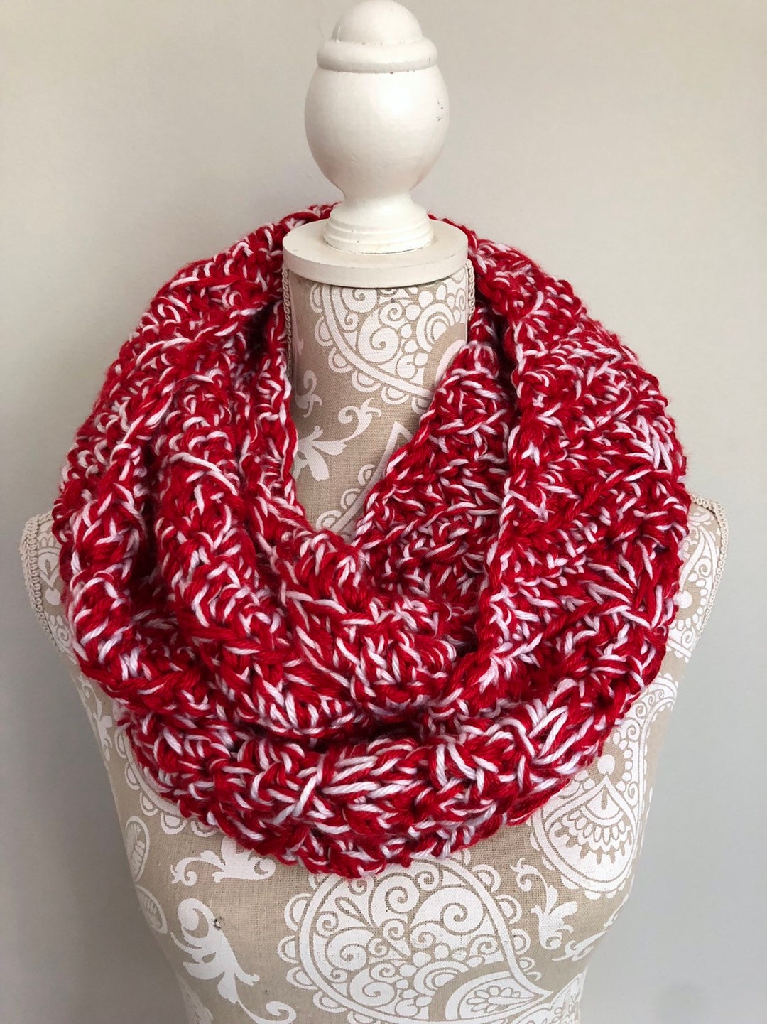 Philadelphia Phillies Themed Infinity Scarf - Etsy