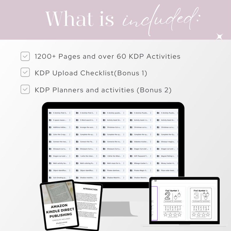 KDP Interior Book Bundle Low Content Book Interior Resell KDP Ready ...