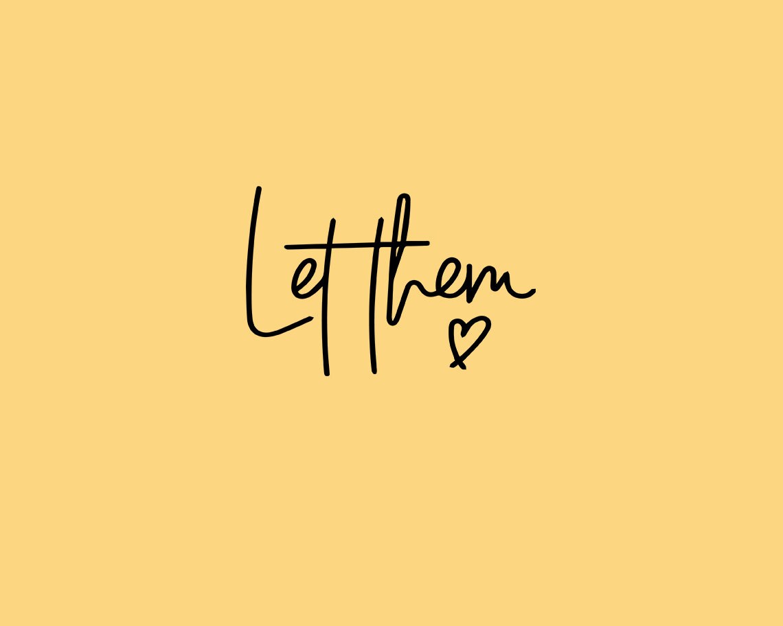 Let Them PNG + SVG + EPS + Dxf - Etsy