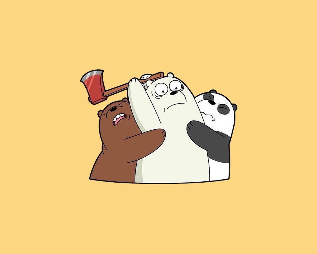 We Bare Bears, PNG, SVG, EPS, Dxf Bare Bears , Instant Download ...