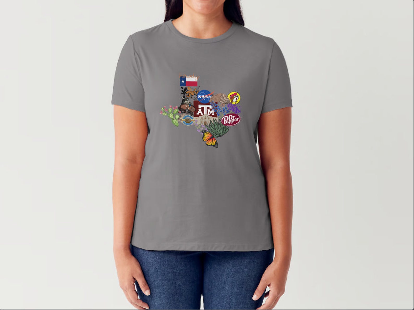 Texas Favorites Collage Png - Etsy