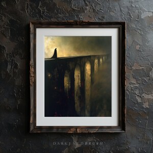 Science Fiction Goth Printable, Dark Academia Aesthetics, Dark Arts ...