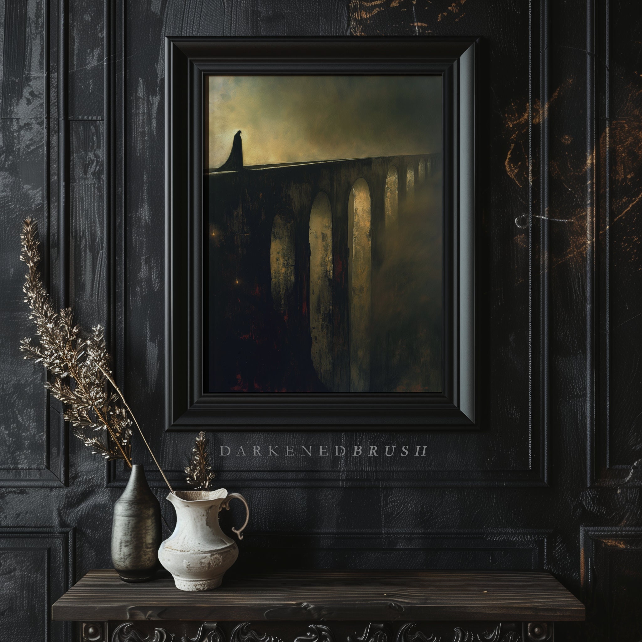 Science Fiction Goth Printable, Dark Academia Aesthetics, Dark Arts ...