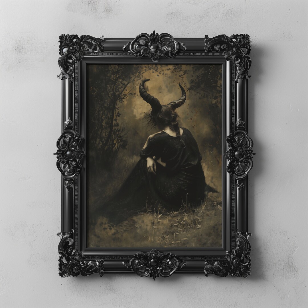 Lilith Print, Witch Art, Occult Art, Pagan Decor, Witchy Artwork ...