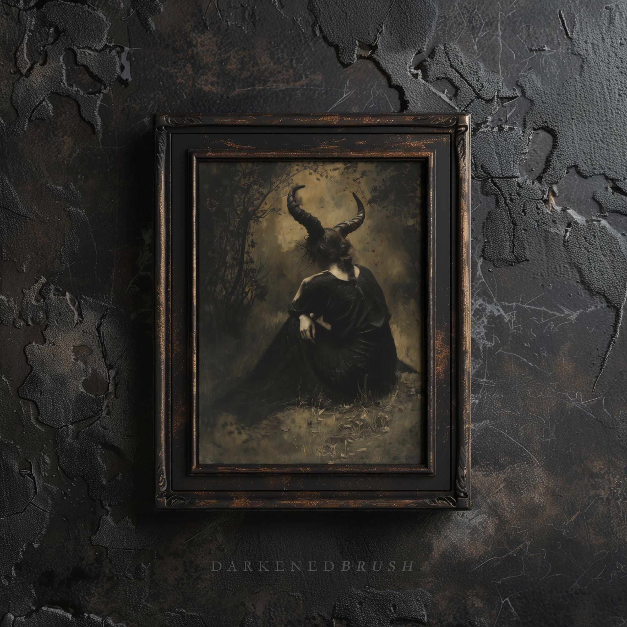 Lilith Print, Witch Art, Occult Art, Pagan Decor, Witchy Artwork ...