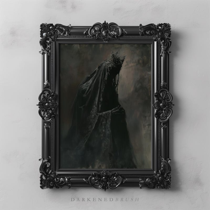 Vampire Queen Art Painting - Etsy