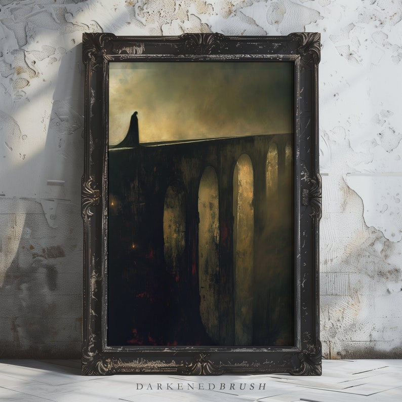 Science Fiction Goth Printable, Dark Academia Aesthetics, Dark Arts ...