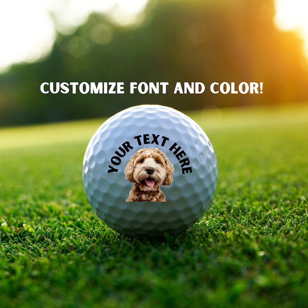 Custom Stamp Golf Balls, Custom Golf Ball Logo, Gift for Dad, Gift for ...