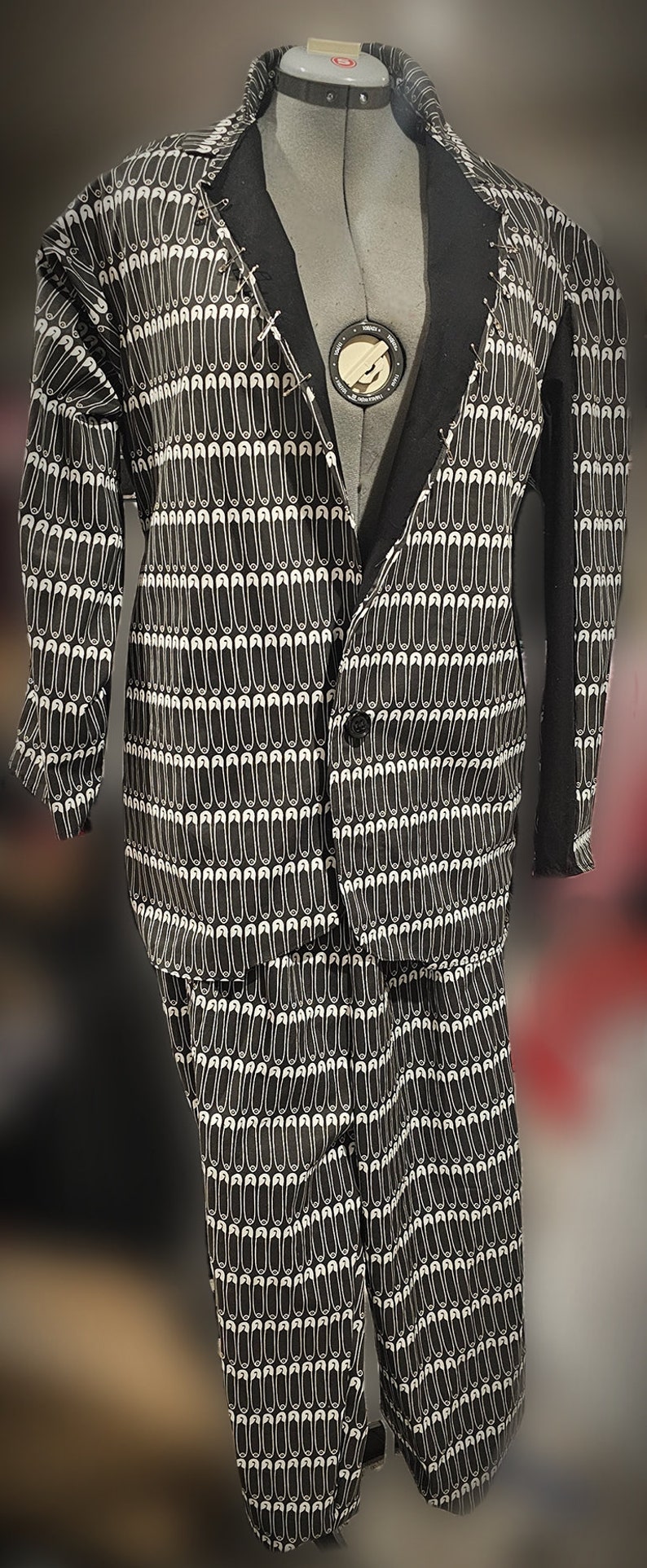 Safety Pin Suit - Etsy