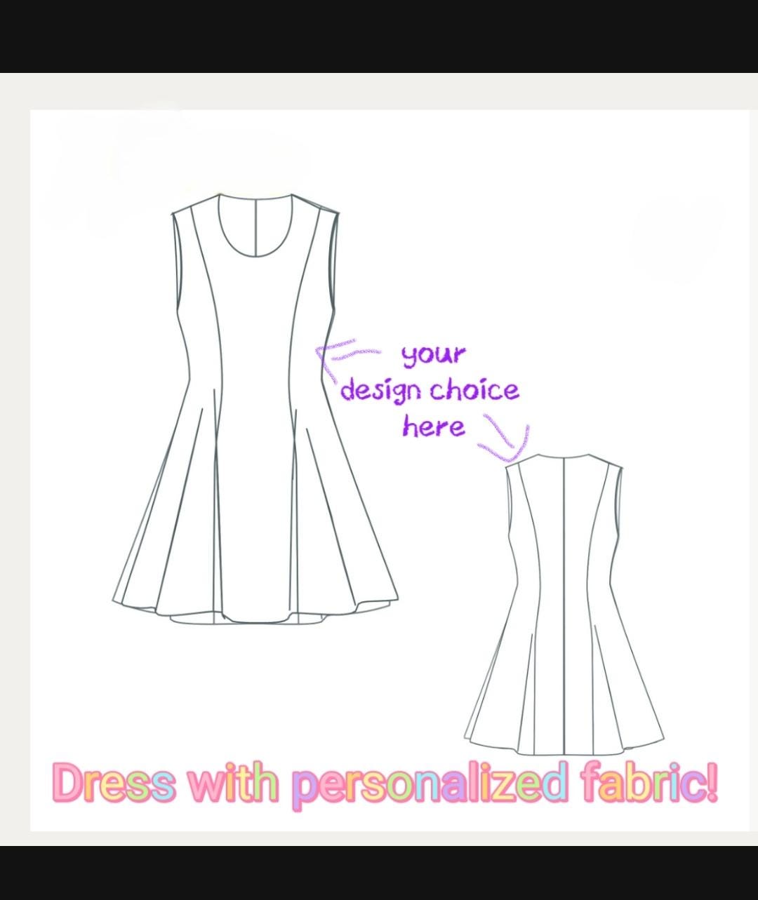 Custom Dress Design - Etsy