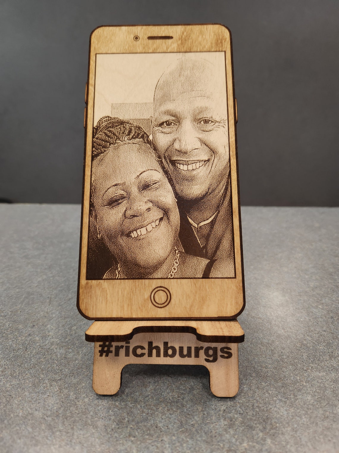 Laser Engraved Wood Selfies/personalized Cell Phone Selfies/selfies ...