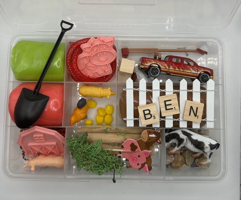 Custom Playdough Box - Etsy