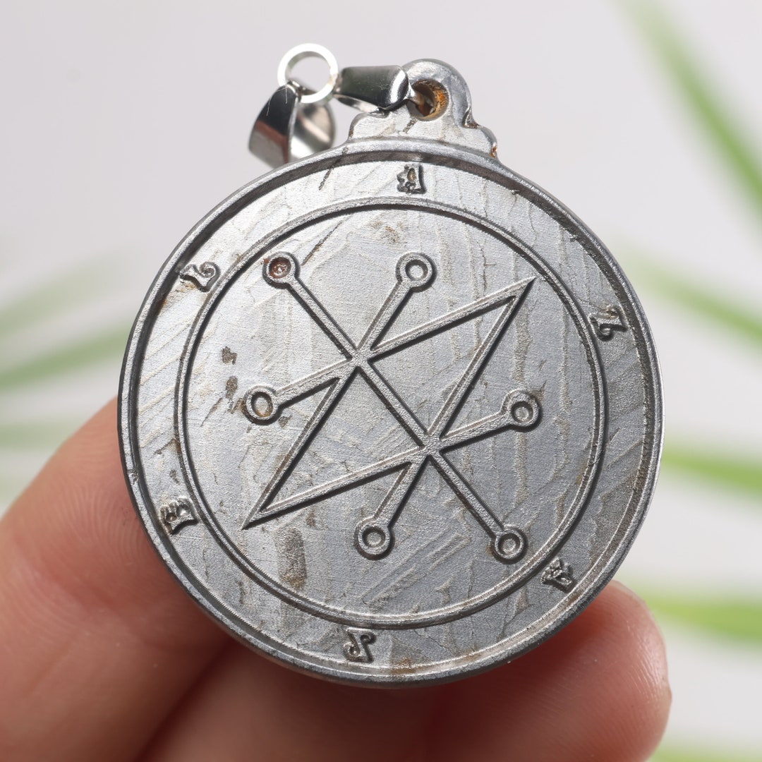 Meteorite Pendantmuonionalusta Meteorite Necklacemeteor Wish, Carving ...