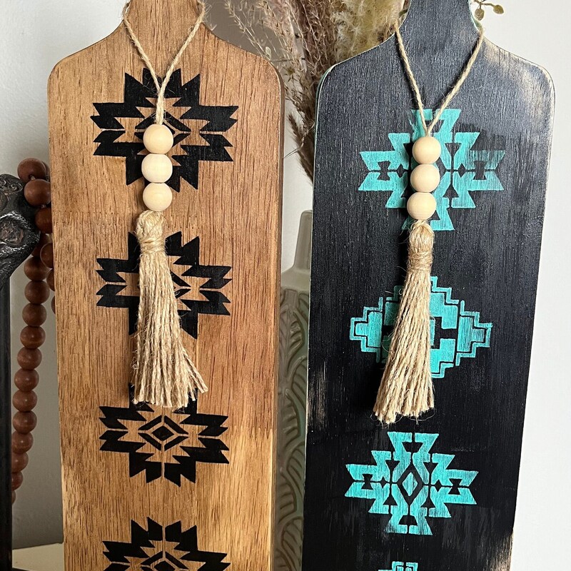 Aztec Wood Sign - Etsy