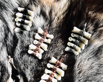 LARGE Fixed Coyote Bone Stealth Talisman - Etsy