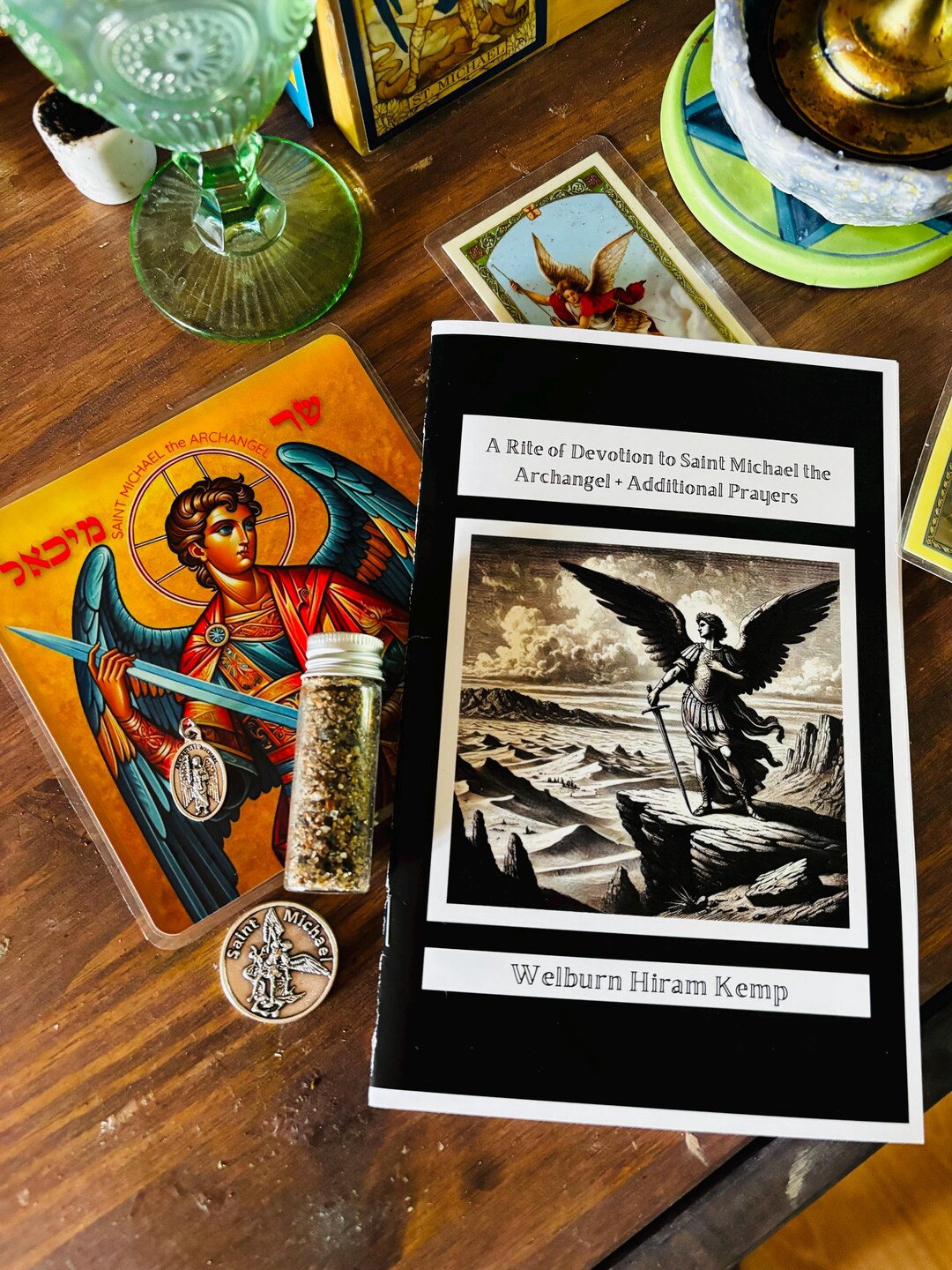 Saint Michael the Archangel Devotional Altar Kit With Prayer Booklet ...