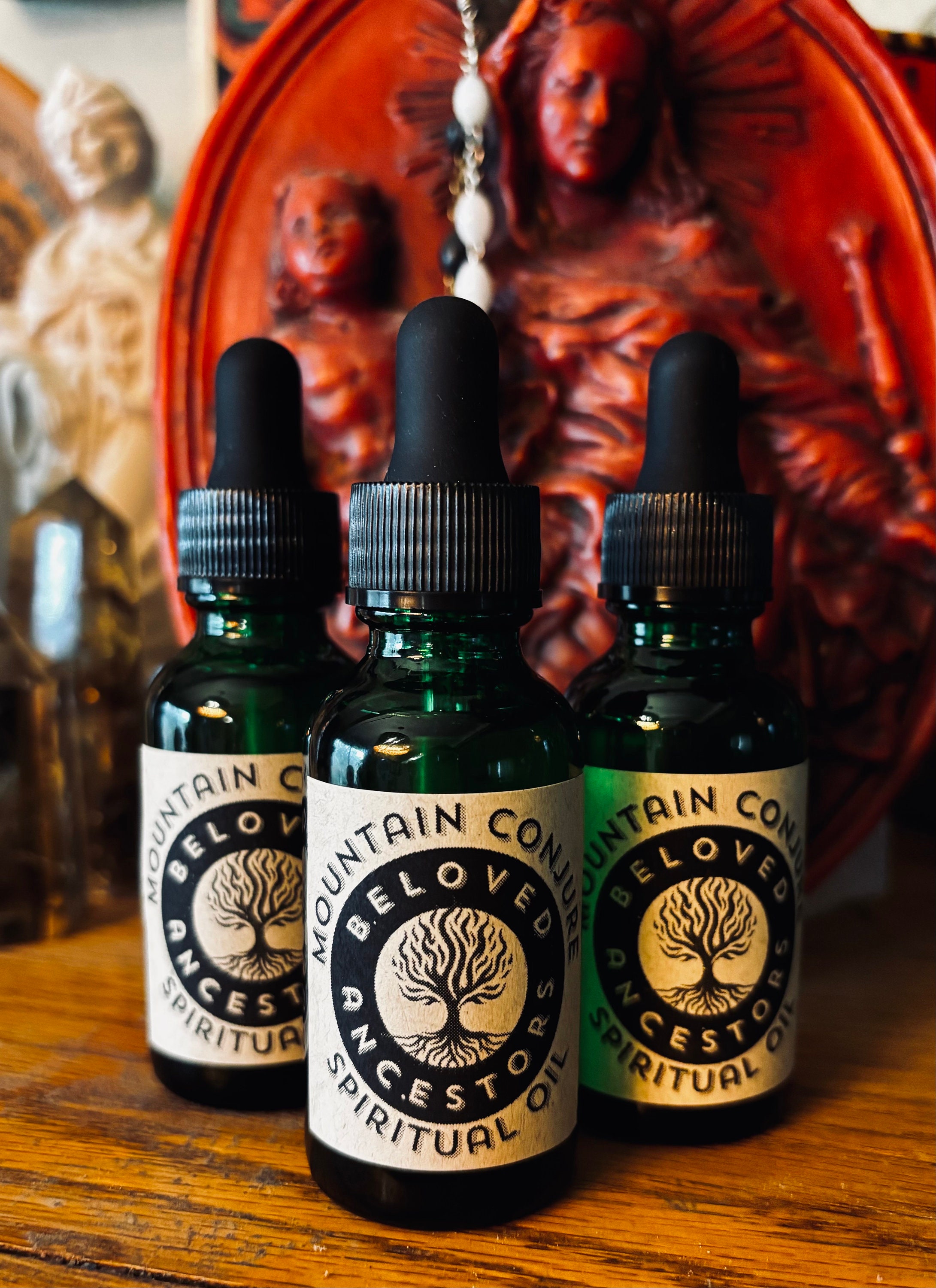 Beloved Ancestors Ritual Anointing Oil and Prayer Card Combo for ...