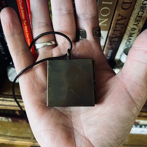 Vintage Styled Square Locket Filled With False Teeth - Etsy