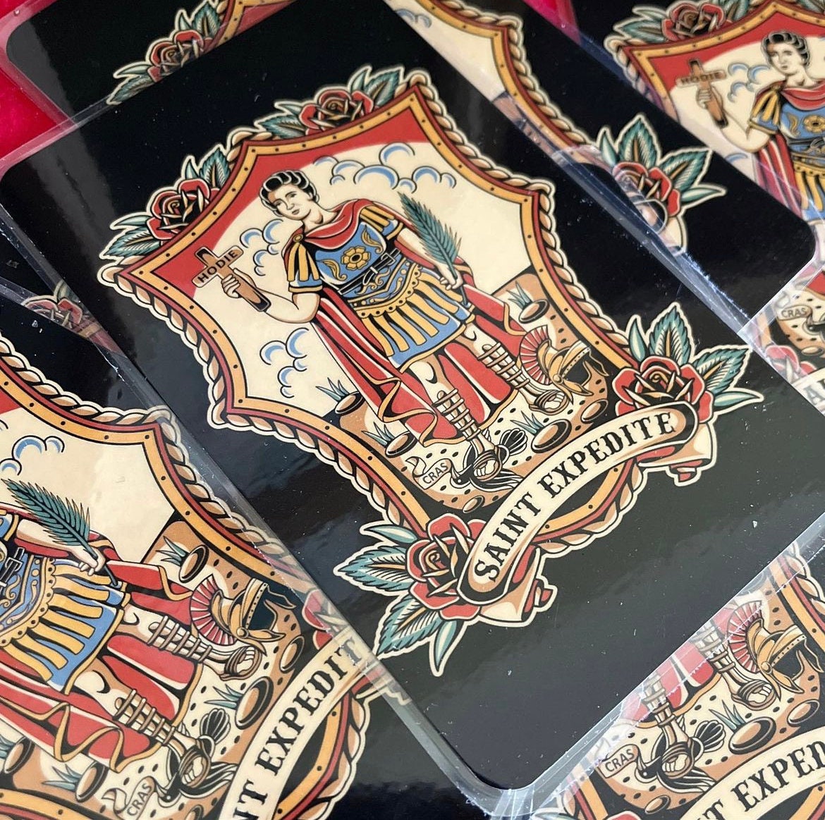 Saint Expedite Oversized Prayer Card - Etsy