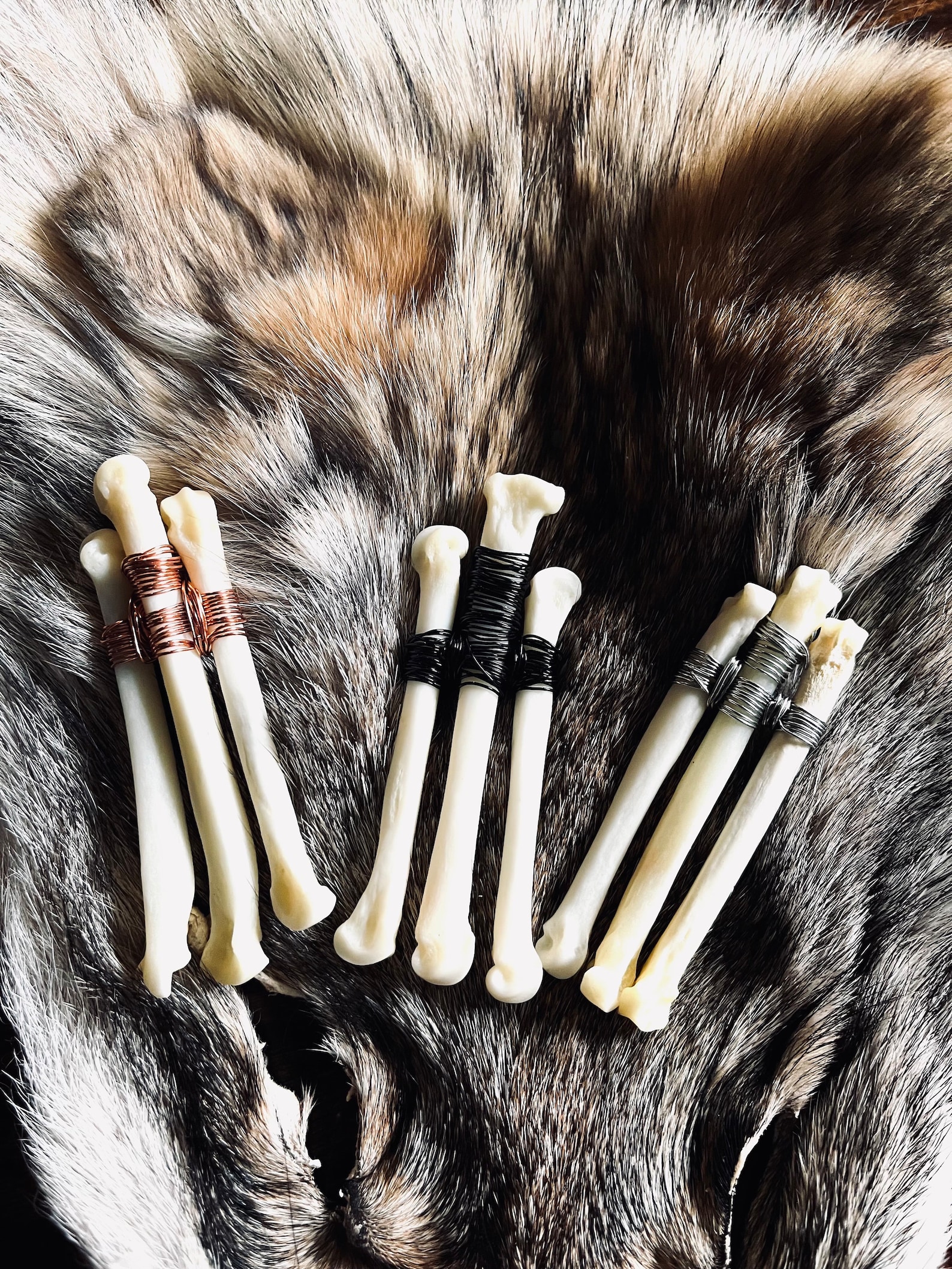 LARGE Fixed Coyote Bone Stealth Talisman - Etsy