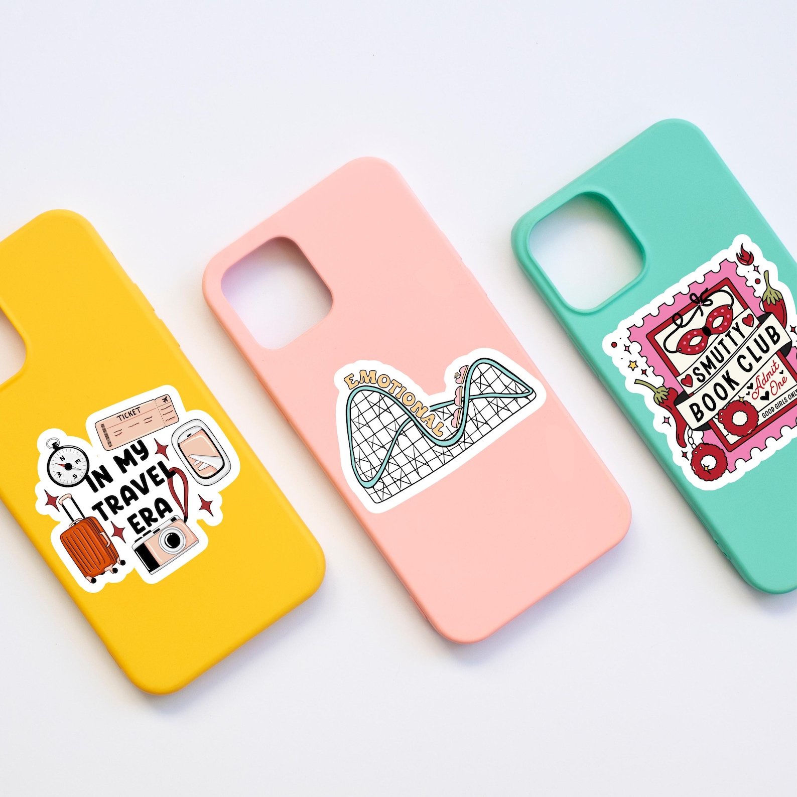 Emotional Roller Coaster Sticker Mental Health Sticker Amusement Park ...