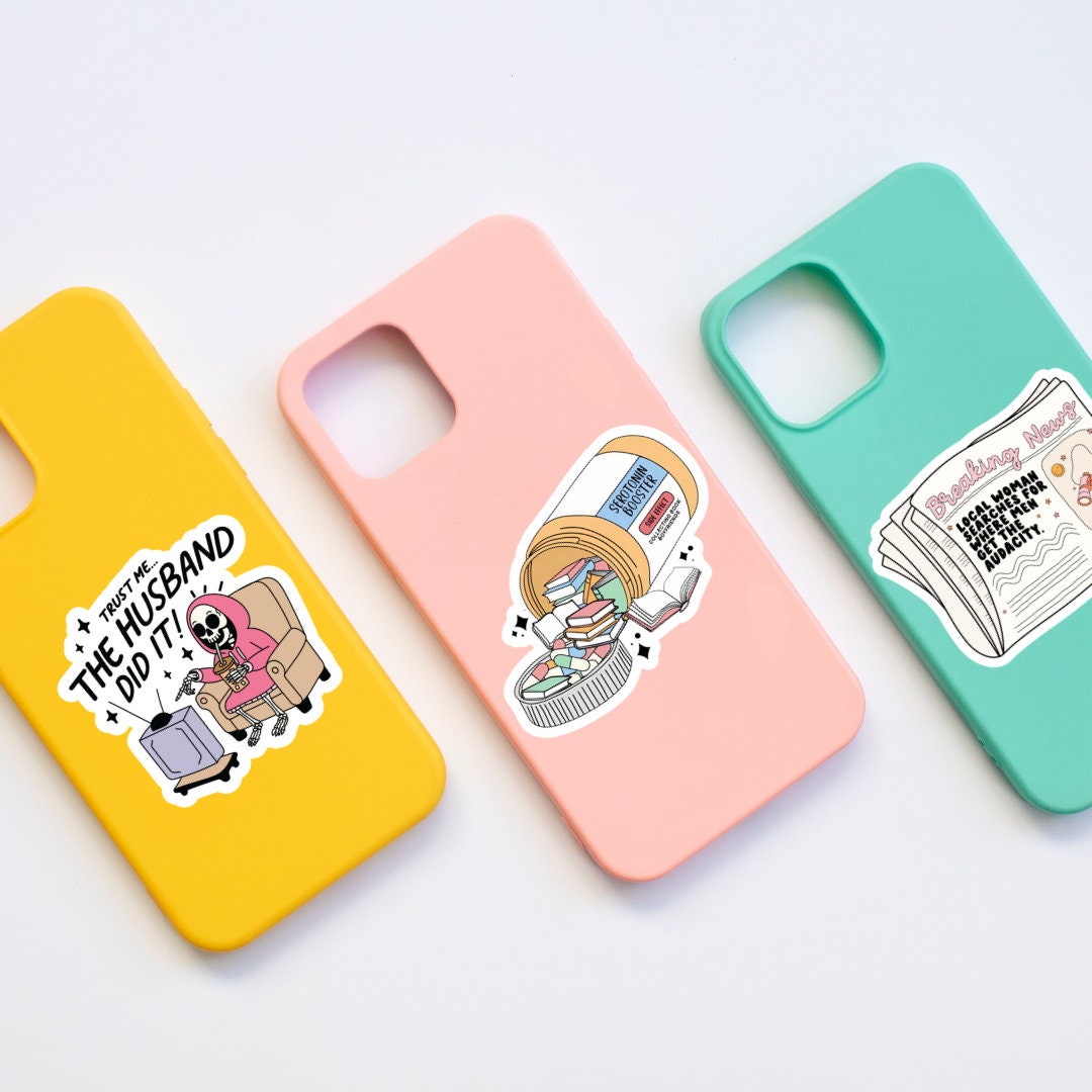 Serotonin Book Booster Sticker Collecting Book Boyfriends Mental Health ...