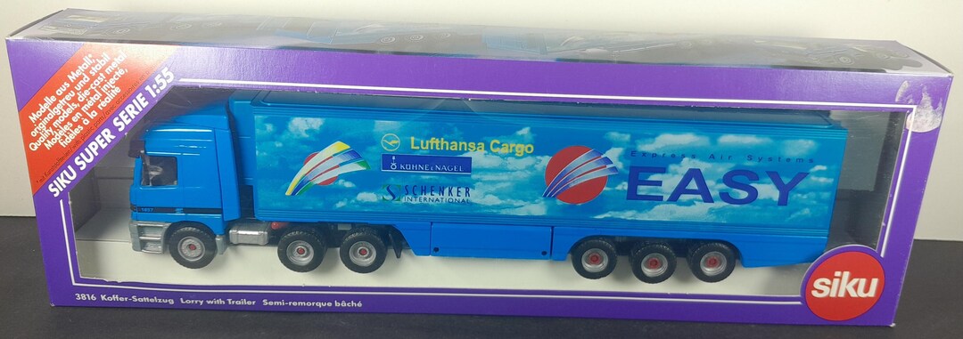 Boxed Siku Mercedes Lorry With Trailer 3816 576 - Etsy