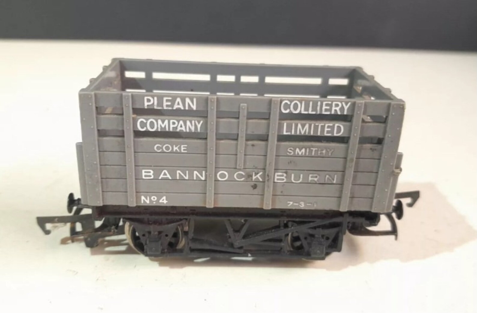 2 Hornby OO Gauge Plean Colliery Company & Norstand Limited Wagons ...
