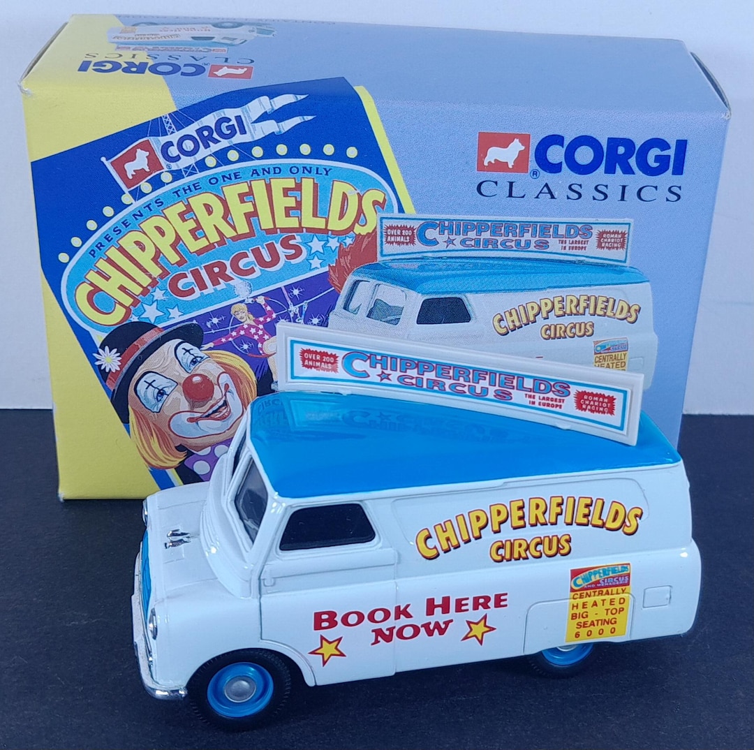 Boxed Corgi Chipperfields Circus Advance Booking Vehicle 96905 259 - Etsy
