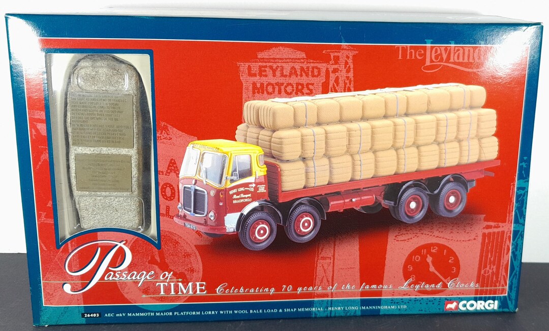 Boxed Corgi Henry Long manningham Ltd AEC Mk V Mammoth Major Platform ...