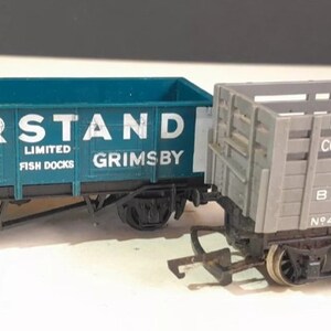 2 Hornby OO Gauge Plean Colliery Company & Norstand Limited Wagons ...