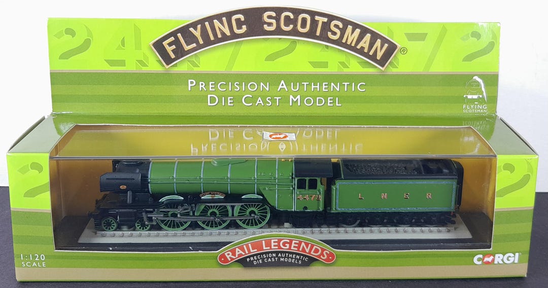 Boxed Corgi LNER 4-6-2 A3 Class "flying Scotsman" Locomotive No. 4472 ...