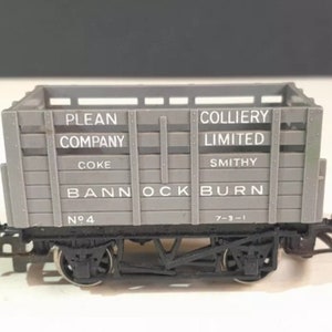 2 Hornby OO Gauge Plean Colliery Company & Norstand Limited Wagons ...