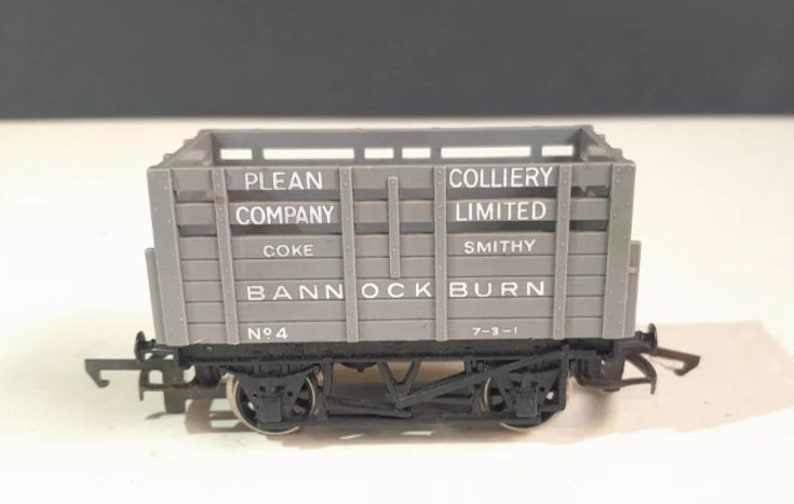 2 Hornby OO Gauge Plean Colliery Company & Norstand Limited Wagons ...