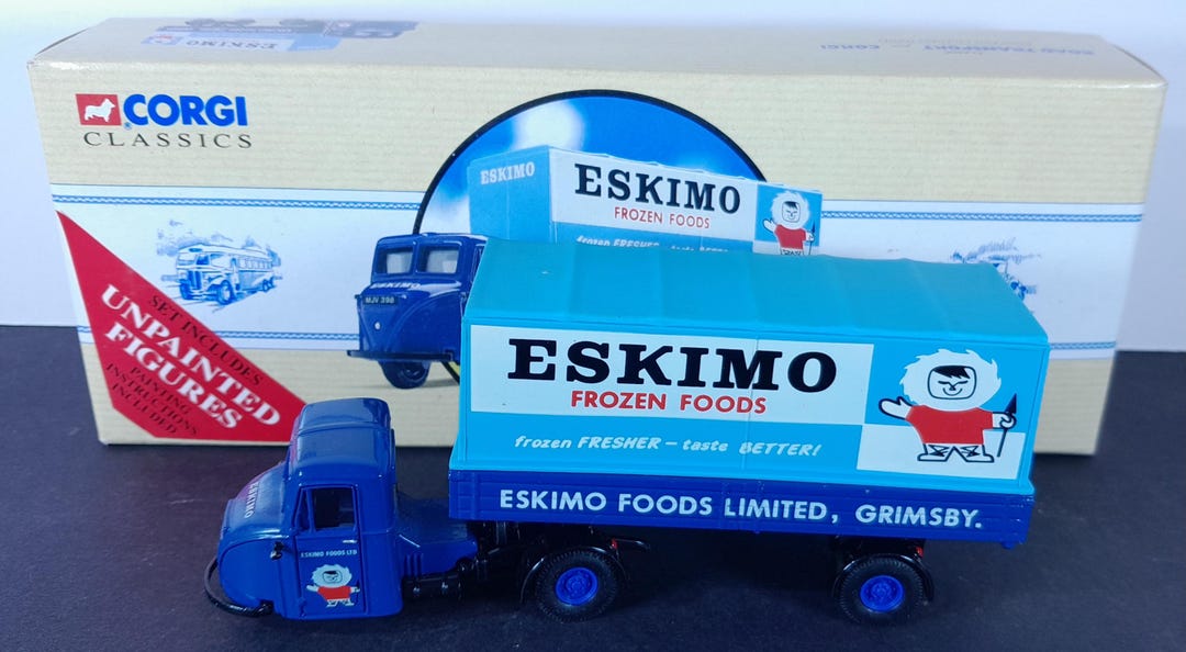 Boxed Corgi Eskimo Foods Scammell Scarab - 97335 (197) - Etsy UK