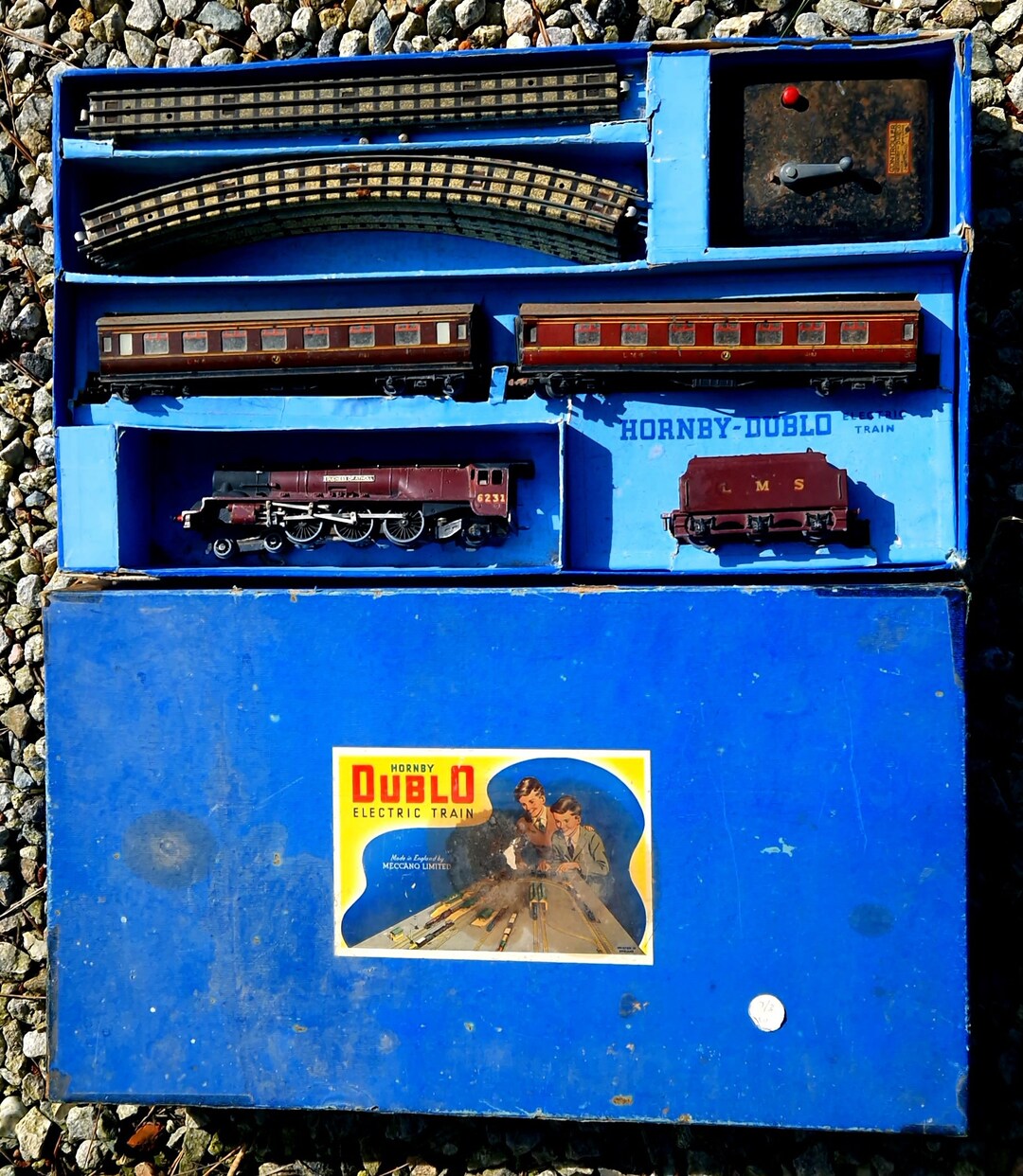 Boxed Vintage Hornby Dublo 3 Rail Train Set EDP2 duchess of Atholl - Etsy UK