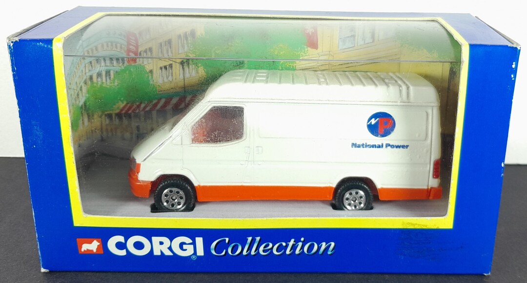 Boxed Corgi National Power Transit Van - 58104 (1299) - Etsy
