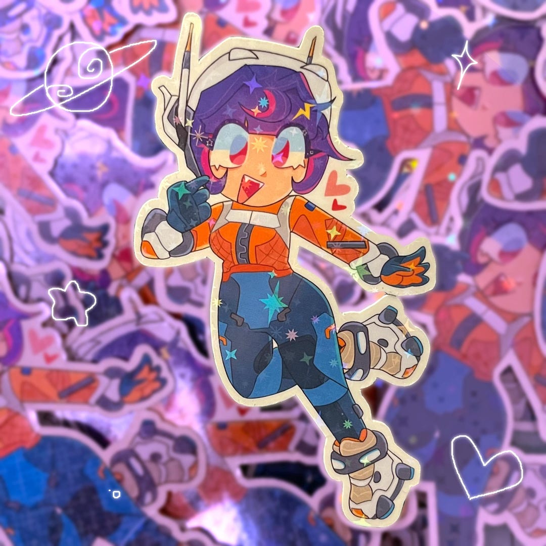 Juno Overwatch 2 Sticker | Fanmade | OW2 | 2.5" Vinyl Juno Sticker ...