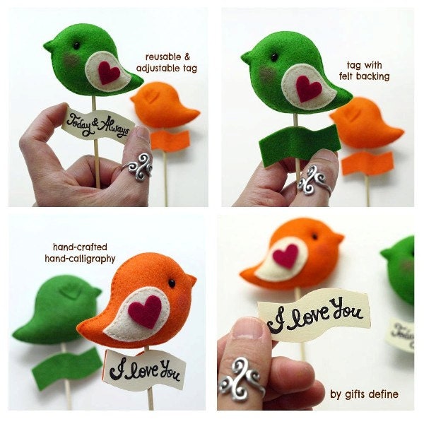 HAPPY BIRDS Personalized Cake Topper Custom Party Favor - Etsy