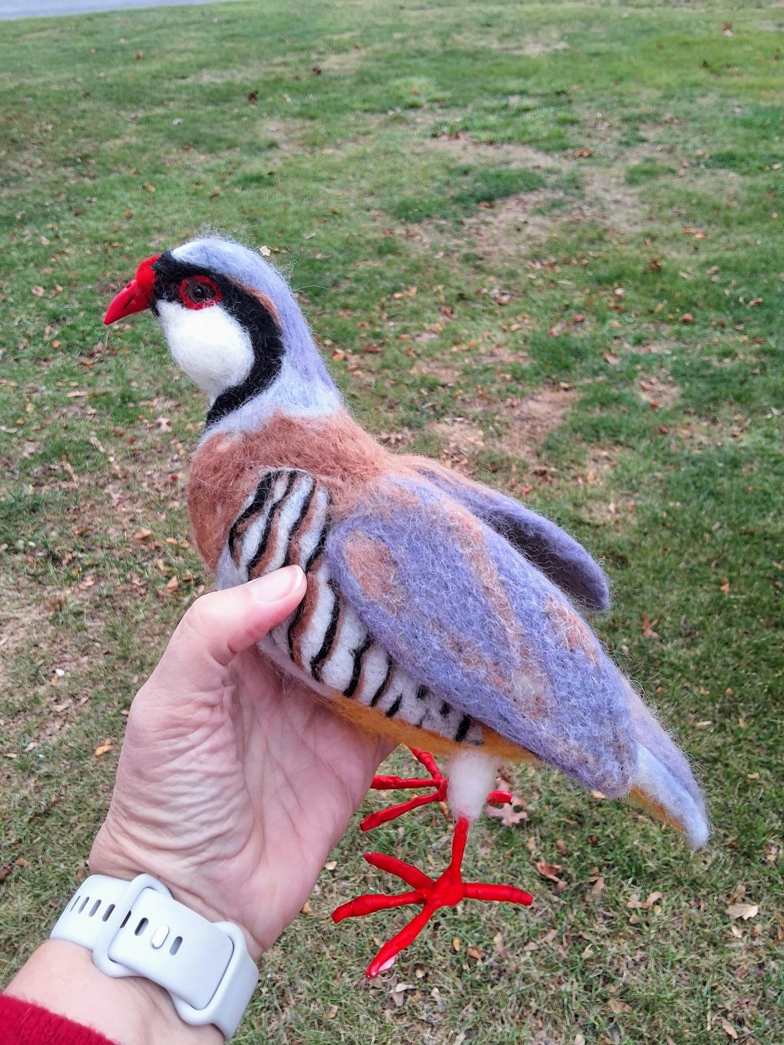 Needle-felted Partridge- Handmade to Order - Etsy