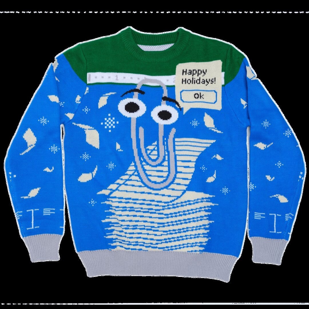 Christmas Clippy Ugly 3D Sweater sold by Zesty Randee | SKU 38706767 ...