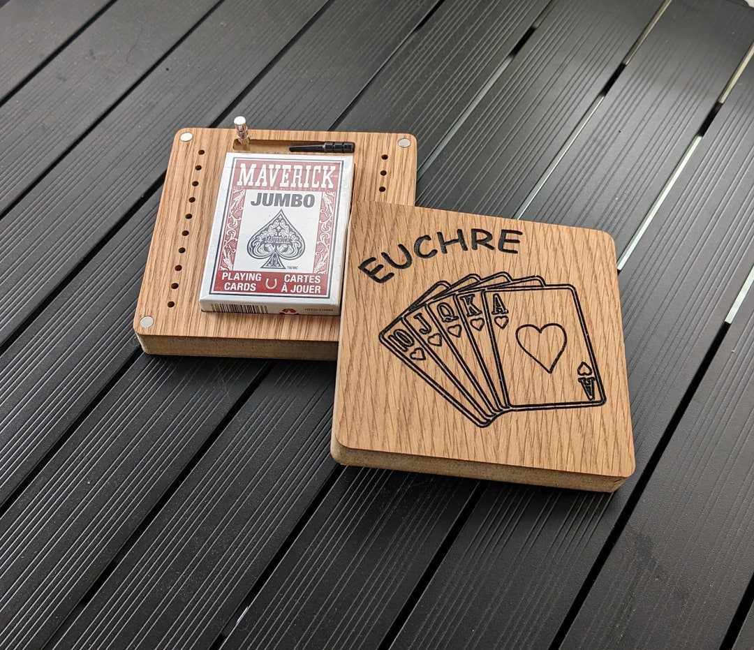 Euchre Card Game Box - Etsy