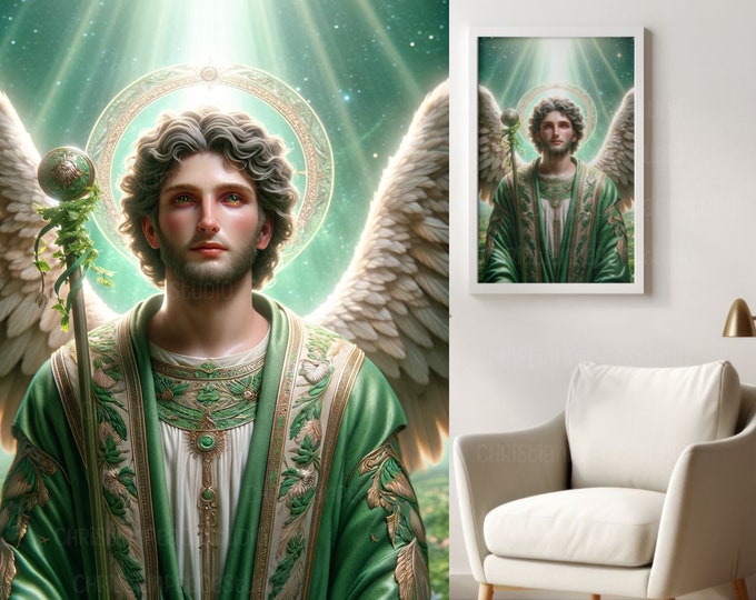 Archangel Raphael Healing Prayer Angel Poem Healing Poem Digital File ...