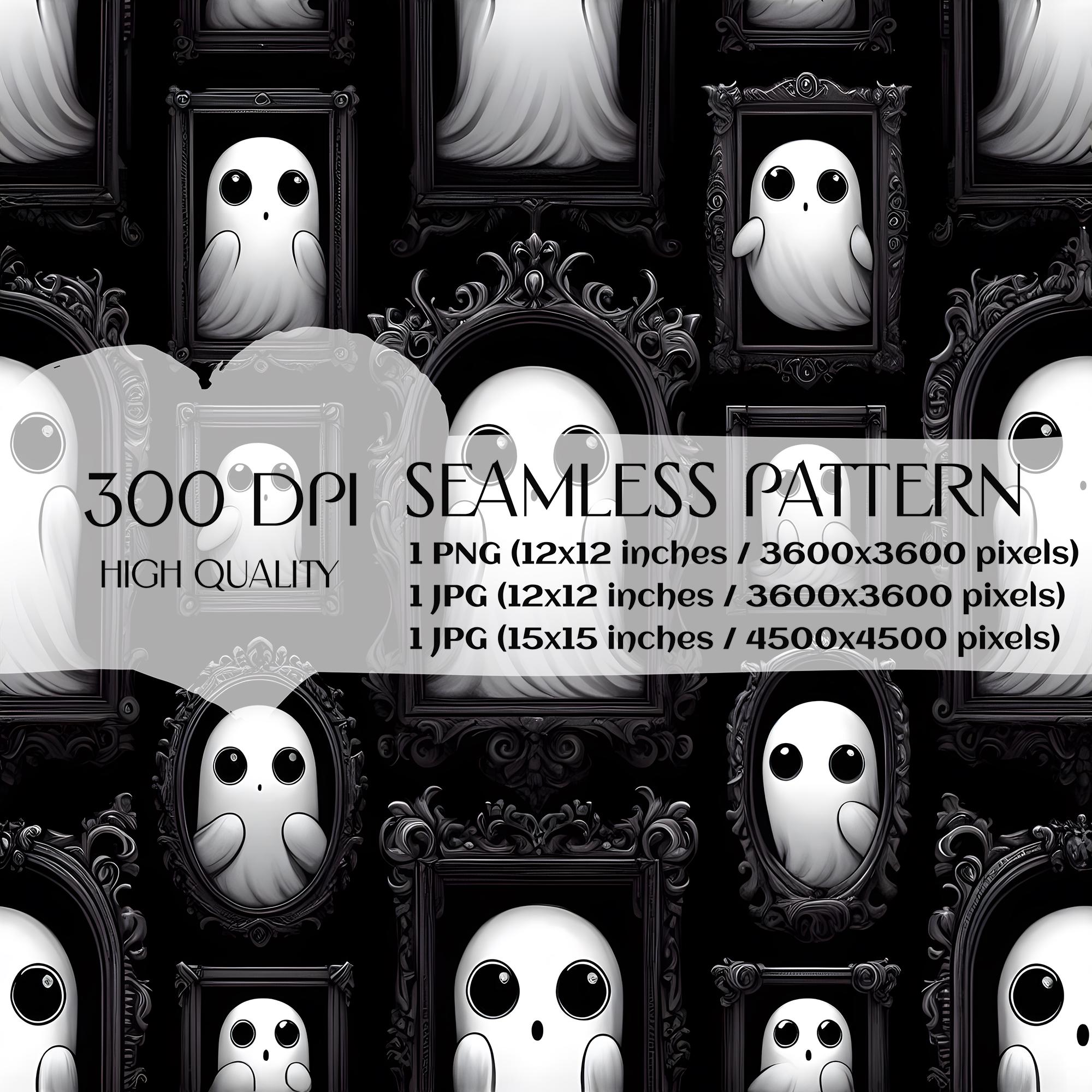Trendy Lace Ghosts Victorian Frames Doodle Gallery Wall Spooky Haunted ...