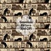 Black Halloween Cat in the Library Seamless Pattern File for Commercial ...