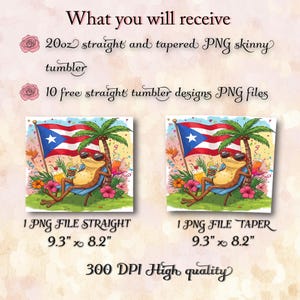 Trendy Boricua Tumbler Wrap 20oz PNG Seamless Puerto Rico Flag Tumbler ...