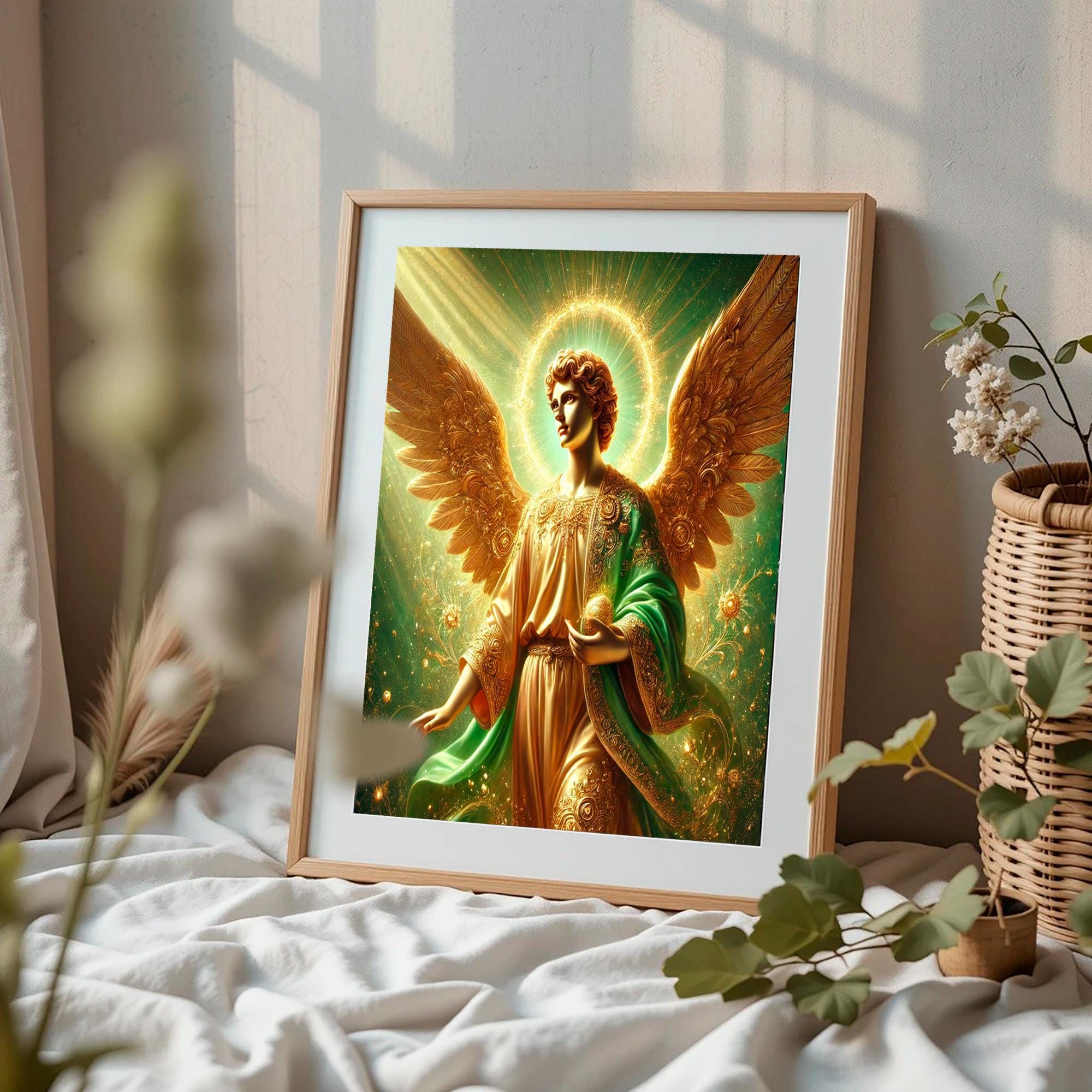 St Barachiel Archangel Icon, Patron of Family (digital Download) - Etsy