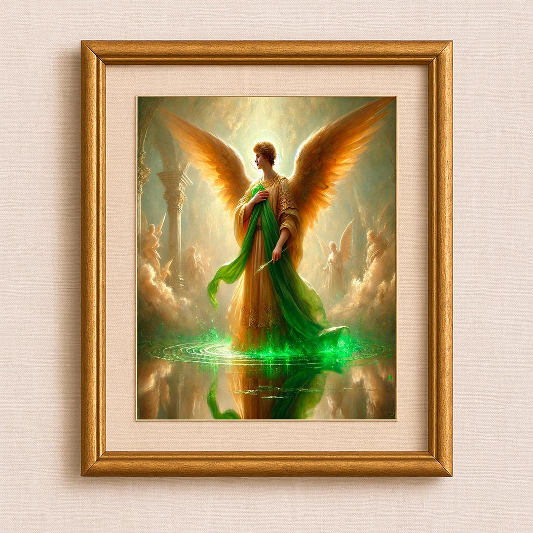 Angel Barachiel the Archangel DIGITAL DOWNLOAD Guardian Angel Barachiel ...